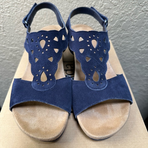 Bjorndal | Shoes | Bjorndal Wide Navy Blue Womens Sandals | Poshmark